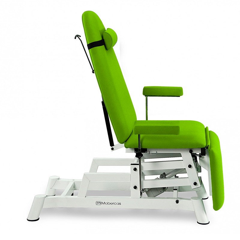 Electric extraction chair: three bodies, adjustable in height, arms and ...