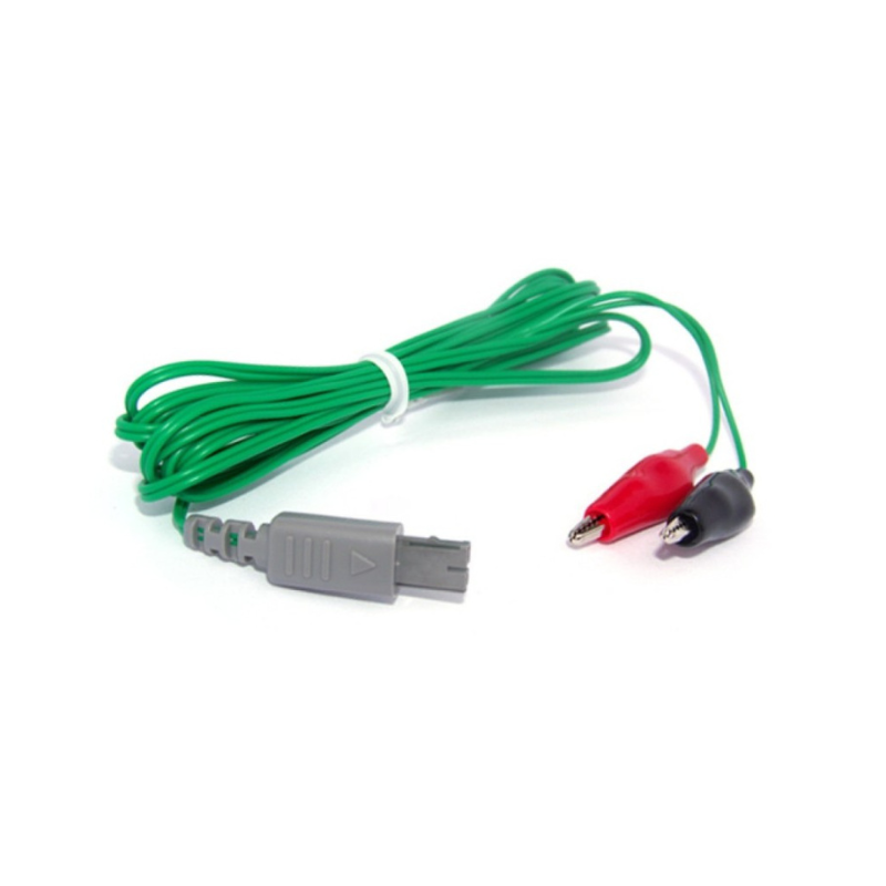 Green Alligator Clip Cable EA1007 - Fisaude Store