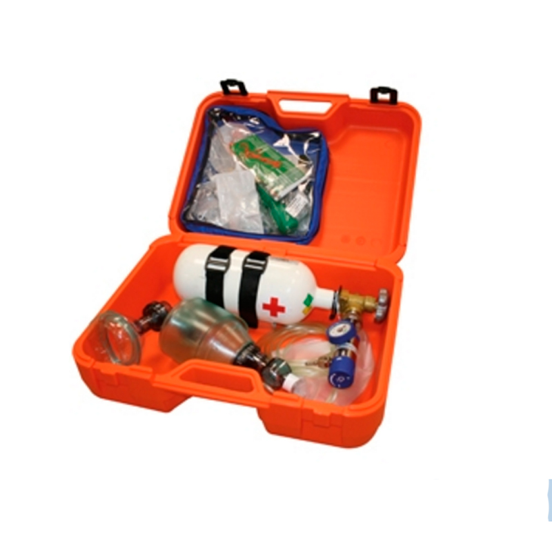 Resuscitation bag with pressure regulator 15l + 2l oxygen bottle (no ...