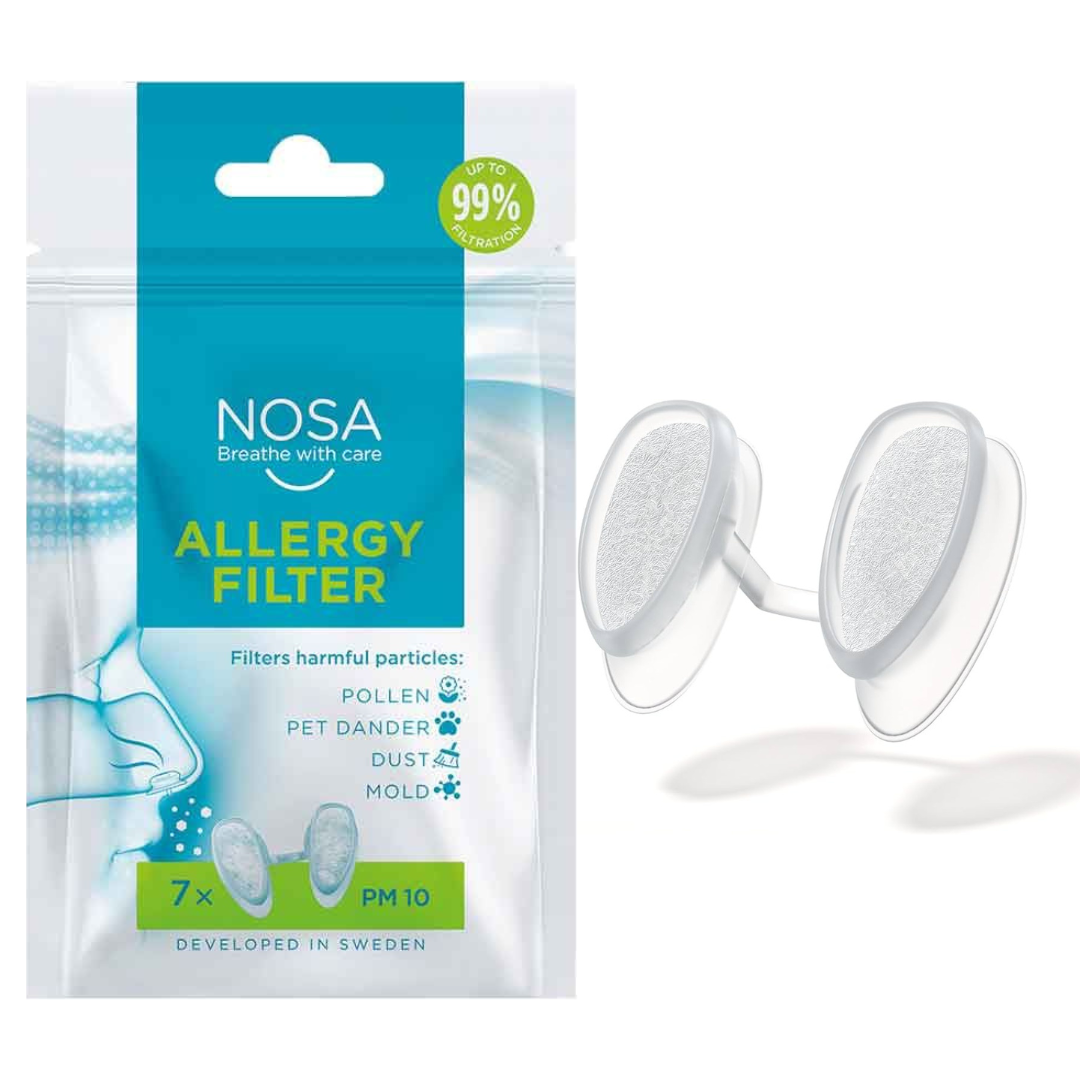 Nasal plugs for allergies and pollution Nosa allergy filter - Removes ...