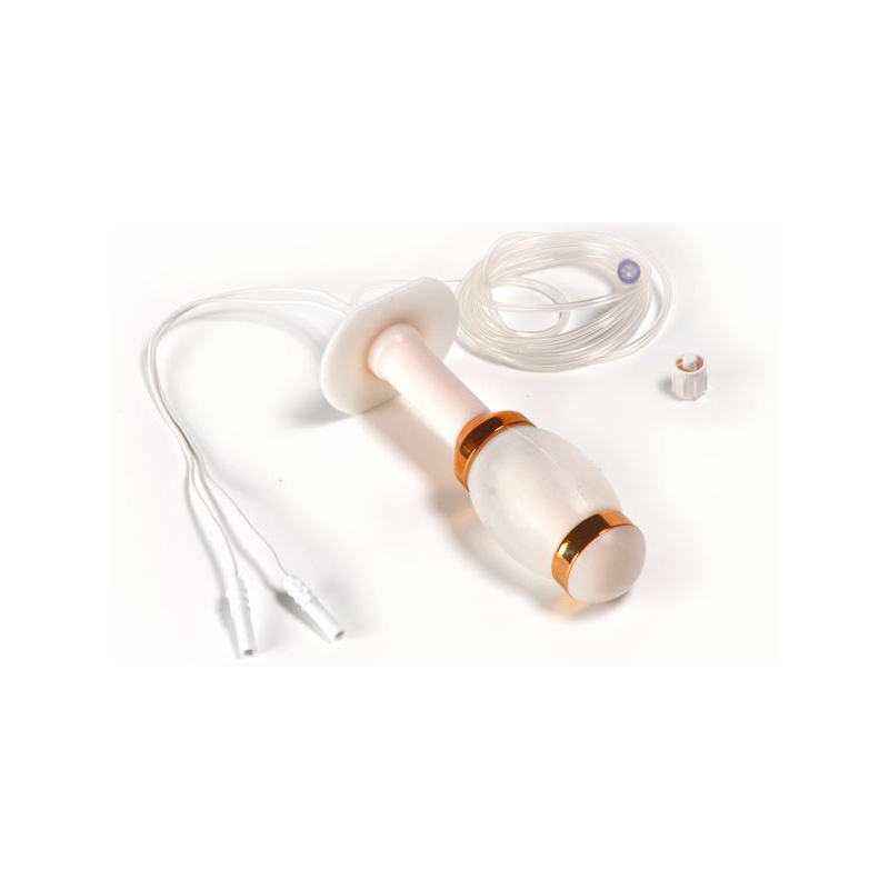 Vaginal probe with two electrodes and balloon: ideal for perineal reeducation by ...