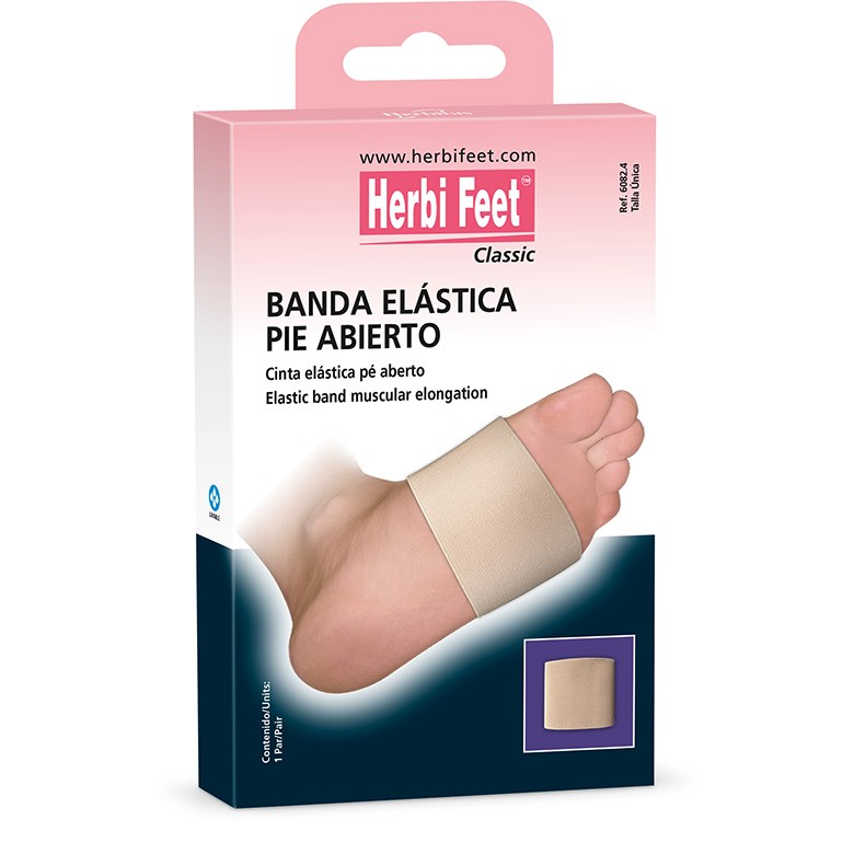 Elastic band for open foot: indicated for plantar fasciitis - Fisaude Store