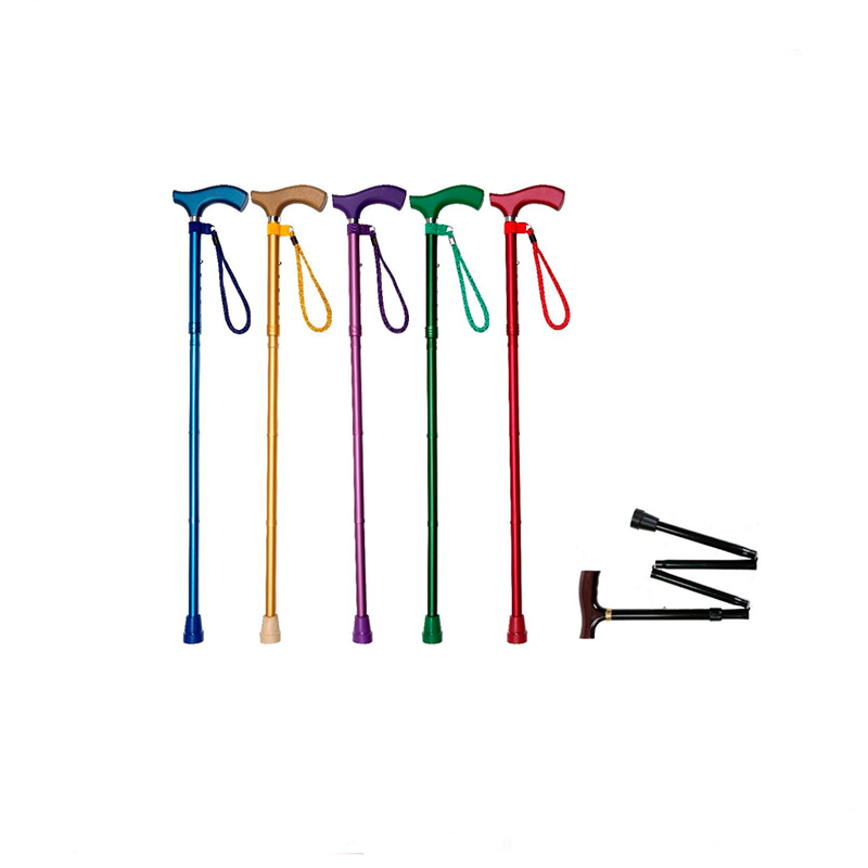 Foldable aluminum staff: practical, lightweight and with height ...