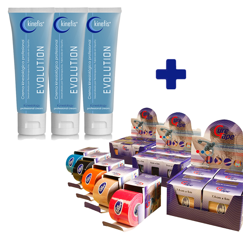 CURE TAPE BANDAGE PACK: 6 Rolls Cure Tape Neuromuscular Bandage 5cm X ...