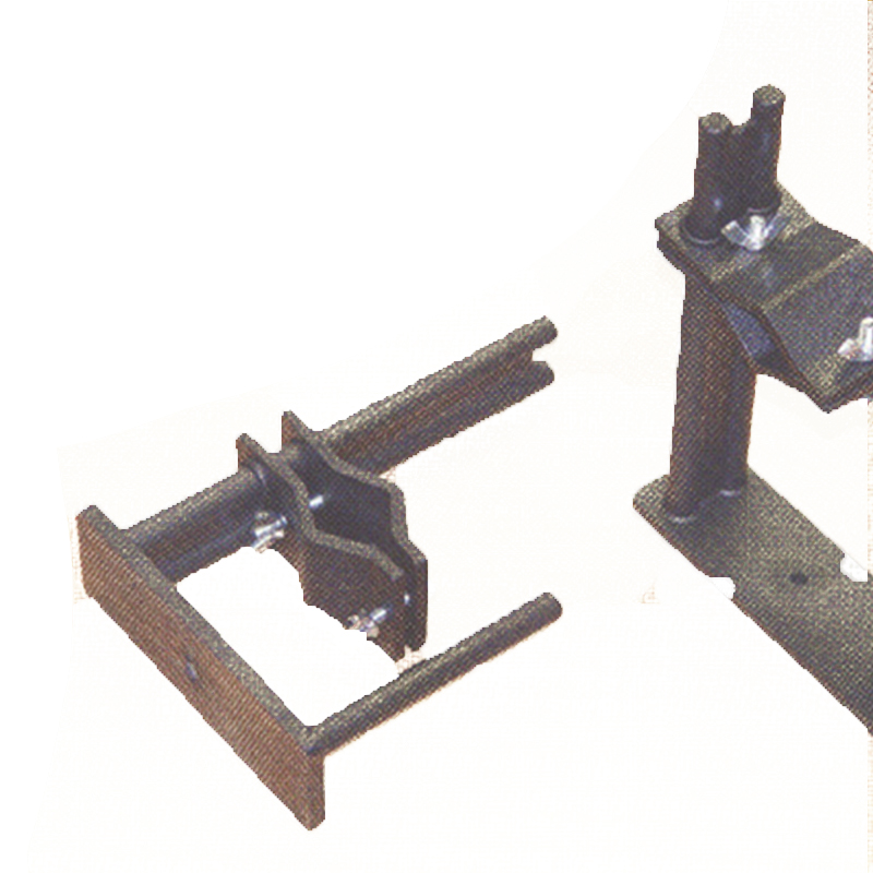 Paper roll holder adaptable to examination table in black plastic ...